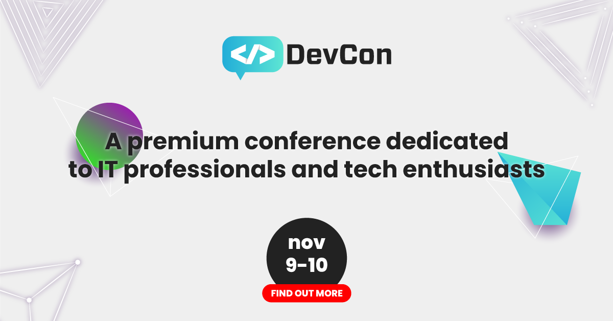 DEVCON IS BACK WITH A NEW HYBRID EDITION - DevCon Live: A high-end IT Conference | Building the ...