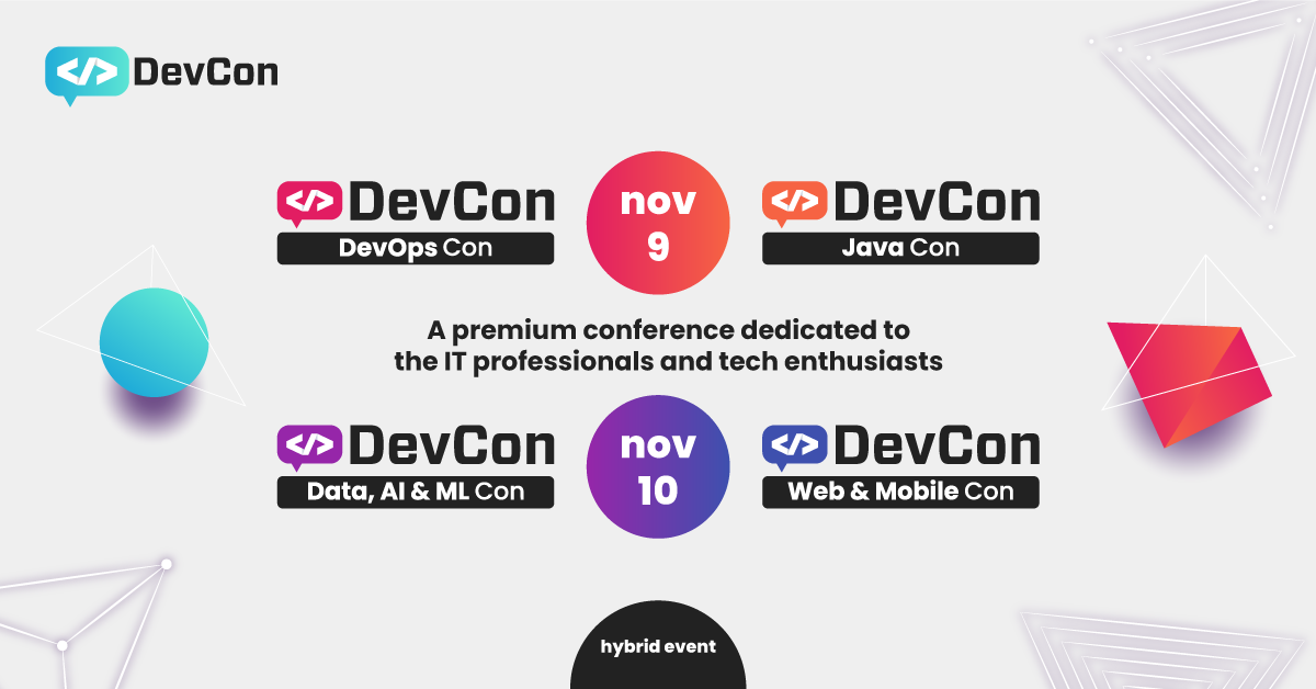 More than 30 international speakers from RedHat and Meta are coming to DevCon 2022 - DevCon Live ...